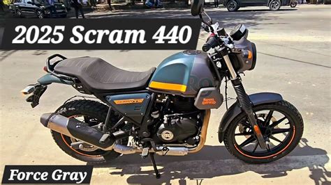 Royal Enfield Scram 440 In Force Gray Colour ₹ 215 Lakhs