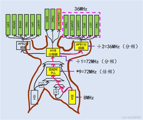 （12）rcc与时钟树编程—基于铁头山羊的stm32标准库教程 铁头山羊时钟树 csdn博客