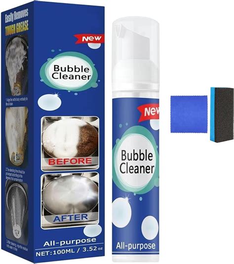 Nuvilux Bubble Cleaner 2025 New Multi Purpose Bubble Cleaning Spray