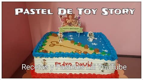 Cómo Decorar Un Pastel De Toy Story Youtube