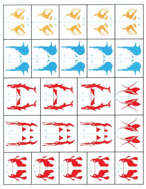 Colorful Fish Names Chart
