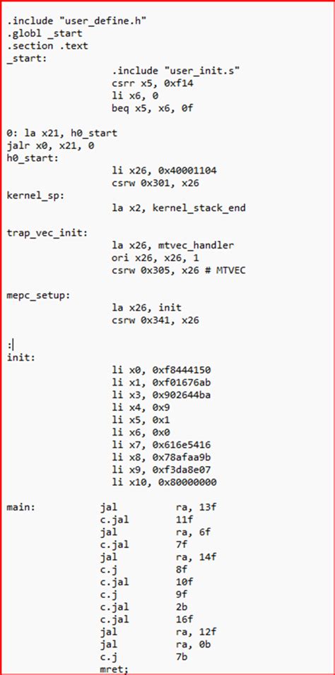 Risc V Source Class Riscvasmprogramgen The Brain Behind Assembly Instruction Generator