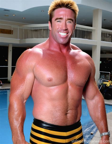 Bee Named Billy Herrington Stable Diffusion Online