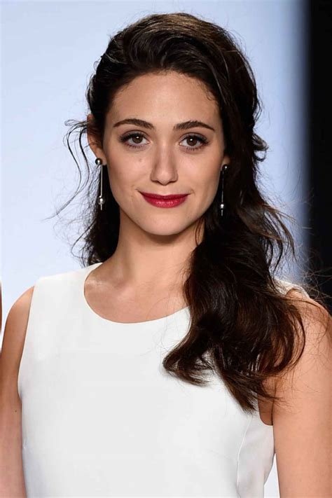 Emmy Rossum Project Runway Fashion Show In New York City