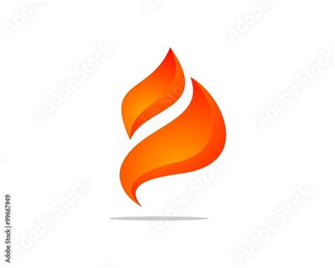 Orange Flame Logo