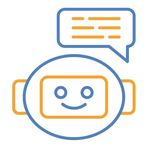 Ícone Do Chatbot Vetor Premium