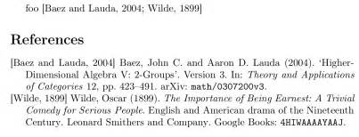 Biblatex Squared Bracketed Citation In References List Tex Latex