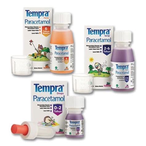 Jual Tempra Drop 15mltempra Syrup 60mltempra Forte Syrup 60ml Shopee Indonesia