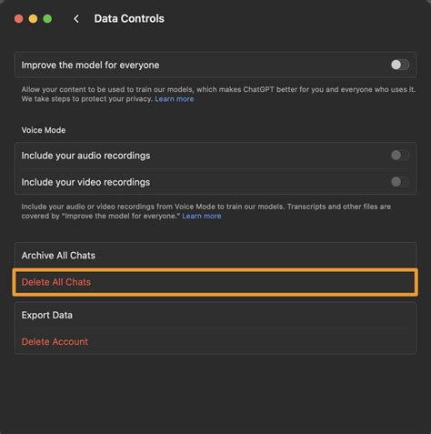 How To Delete Your Chat History From The Chatgpt App