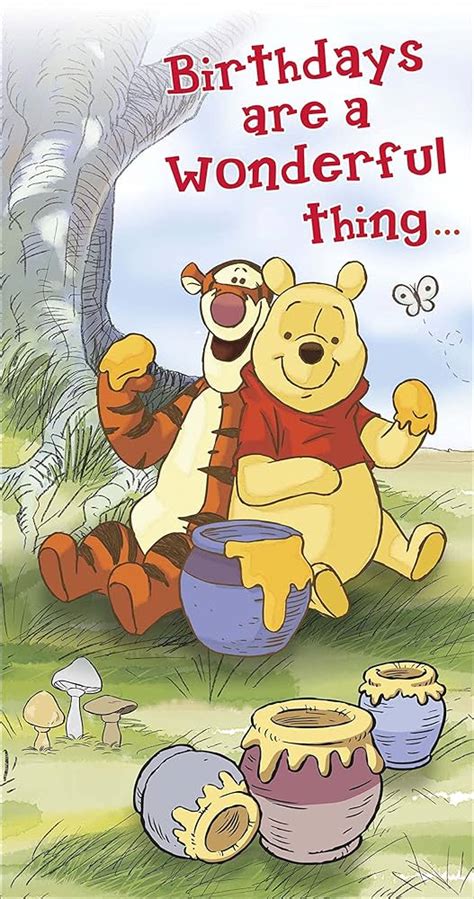 Winnie Pooh Birthday Quotes Handmade Winnie The Pooh Inspired Birthday