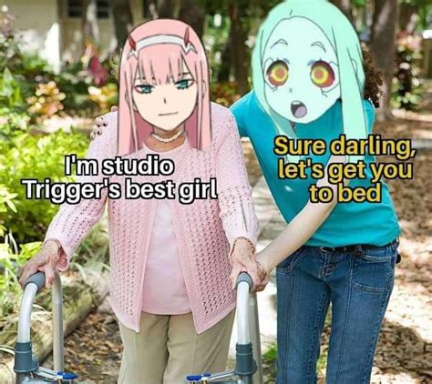 Zero Two Is Literally A Power Ripoff R Okbuddybaka