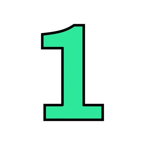 Zahl - Nummer - Number 1 | Zahlen