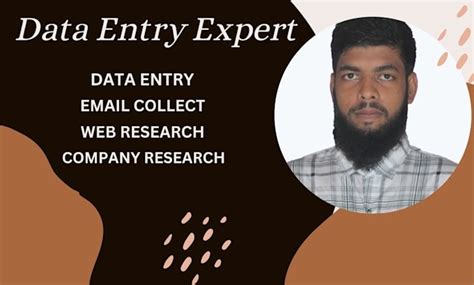 Do Data Entry Email List Company Research Data Research By