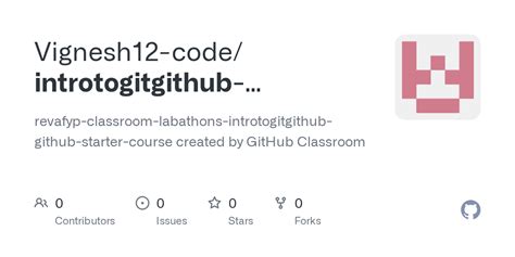 Pull Requests · Vignesh12 Codeintrotogitgithub Vignesh12 Code · Github