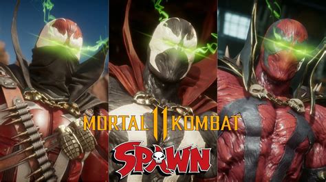 Mortal Kombat 11 Spawn Intros Youtube