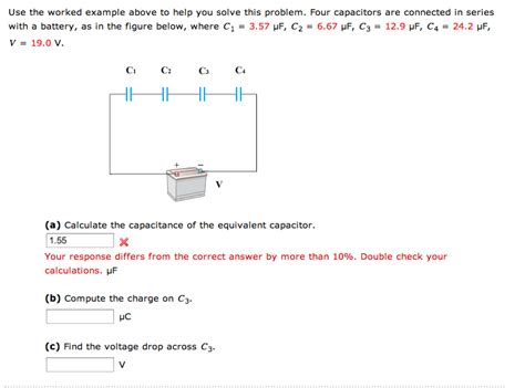Solved Use The Worked Example Above To Help You Solve This Chegg Com