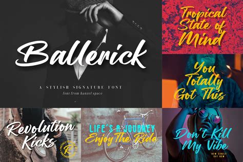 Modern Handwritten Font Bundle Vol Hanzelspace