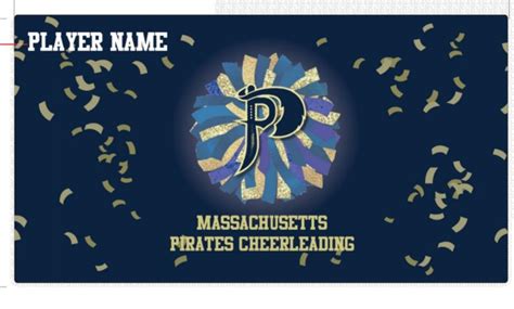 Mass Pirates Cheerleaders Customized Blanket All Around Active