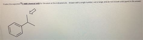 Solved Predict The Expected 13C NMR Chemical Shift For The Chegg Com