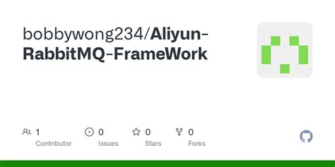 Github Bobbywong234aliyun Rabbitmq Framework