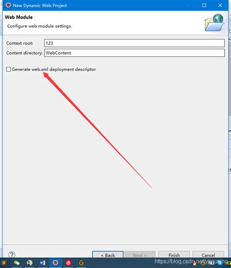 使用eclipse创建web项目时web inf下找不到web xml问题详解 web inf下为什么没有web xml csdn博客