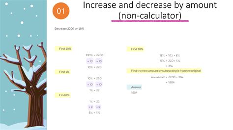 Percentages Increasing And Decreasing By Percentages Powerpoint Higher GCSE Teaching Resources