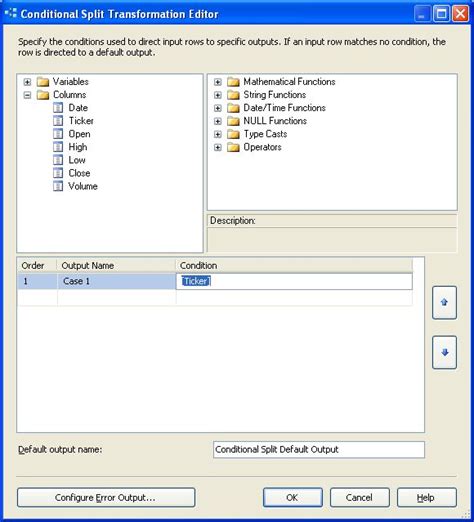 How To Create An Ssis Conditional Data Flow Task Sqlservercentral