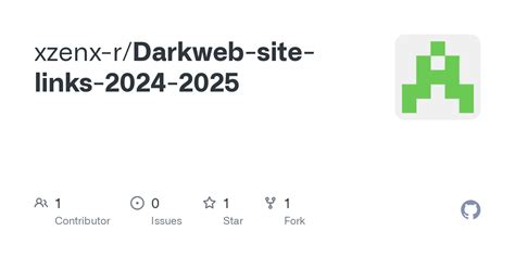 Github Xzenx Rdarkweb Site Links 2024 2025