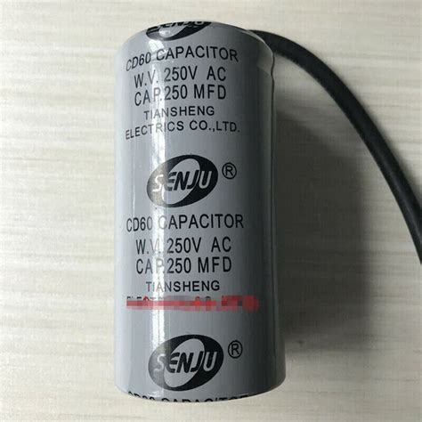 Cd60 Motor Start Capacitor 250 Mfd 250uf 250vac 250v Hvac Capacitors Eur 18 20 Picclick De