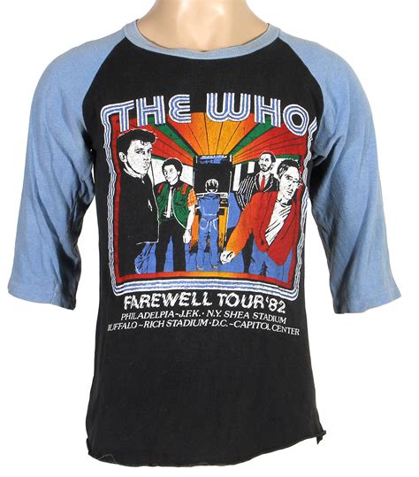 Lot Detail Vintage Concert T Shirt Collection 10