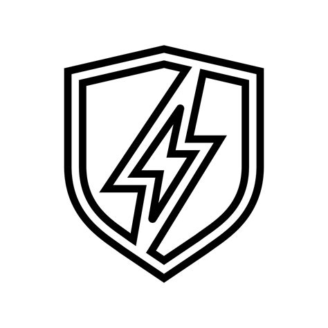 Protection Electricity Line Icon Vector Illustration 22789499 Vector