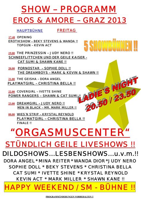 Show Programm Erotik Messe