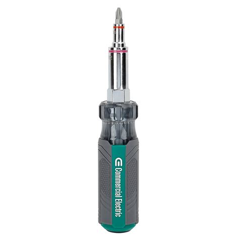 Commercial Electric Multi Bit Screwdriver And Nut Driver The Home