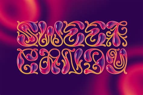 Sugary Bitmap Color Font By Gleb Guralnyk On Dribbble