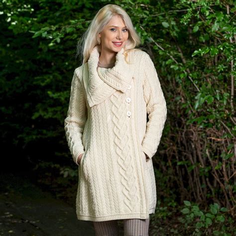 Classic Cable Coat Saol