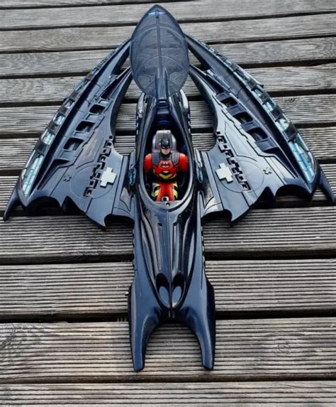 Rare Batman Batplane Dc Comics 1995 Tonka Jouet Vintage Avec Figurine £2507 Picclick Uk