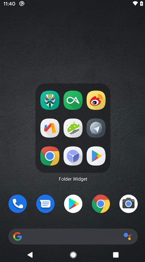 Folder Widget Folder Widget