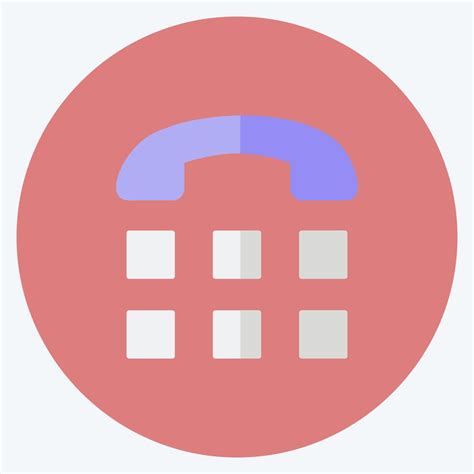 Icon Teletype Suitable For Mobile Apps Symbol Flat Style Simple Design Editable Design