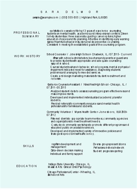 Examples Of Resume Profile Section Examples Of Resume Profile Section