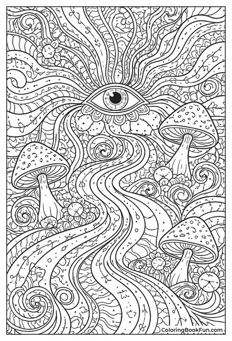 63 Trippy Coloring Pages Free Pdfs Coloringbookfun