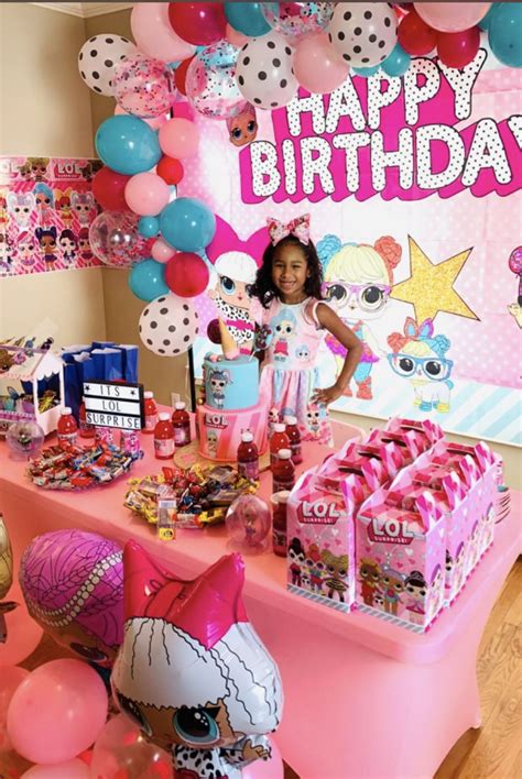 Pin By Juanita James On Lol Surprise Birthday Themes Girls Birthday Party Themes 7th