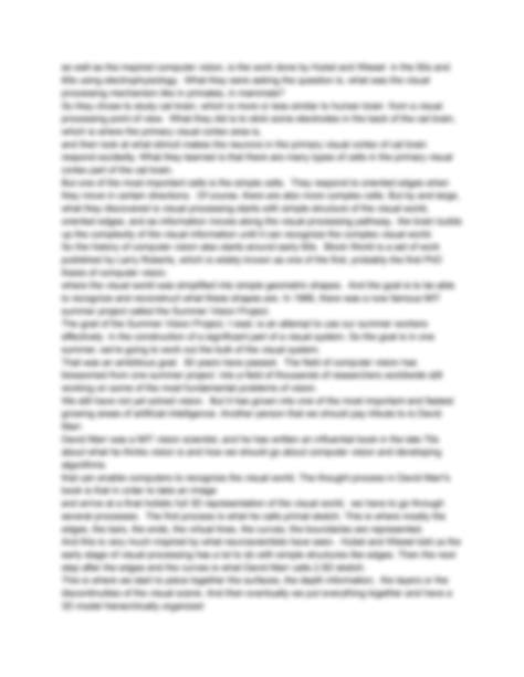 Solution Introduction To Convolutional Neural Networks For Visual