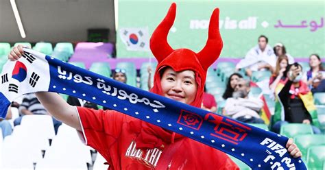 [포토] 대한민국 가나 경기 응원 온 여행 유튜버 원지