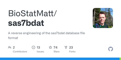 Github Biostatmatt Sas Bdat A Reverse Engineering Of The Sas Bdat Database File Format