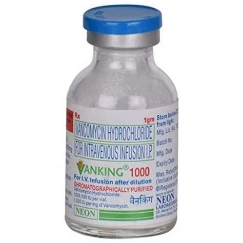 Vancomycin Hydrochloride For Intravenous Infusion Ip Packaging Size