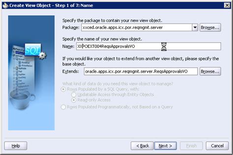 Oracle Applications Insight Error Each Row In The Query Result