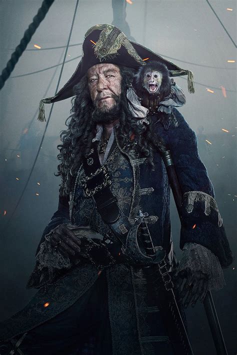 Pirates Of The Caribbean Dead Men Tell No Tales Hector Barbossa Poster