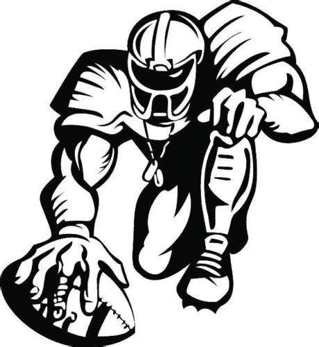 Football Player Black And White Free Download On Clipartmag