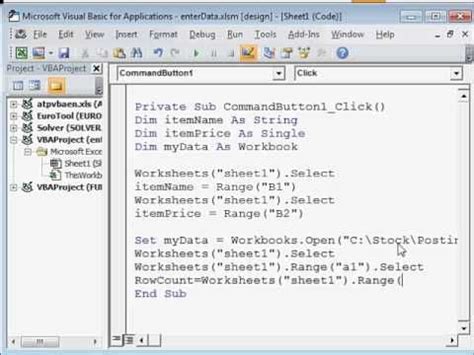 Transfer Data Between Excel Workbooks Using VBA