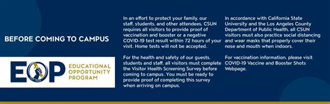 Educational Opportunity Program Eop California State University Northridge